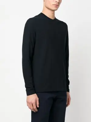 ZANONE Long-sleeved Cotton Sweatshirt