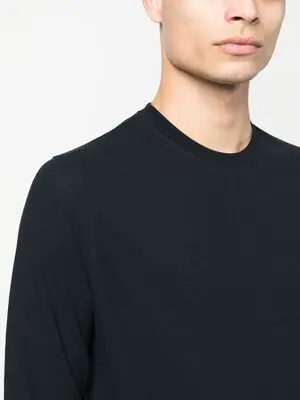 ZANONE Long-sleeved Cotton Sweatshirt