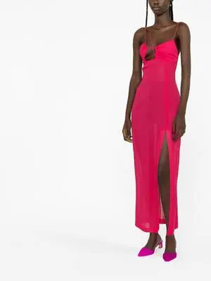 NENSI DOJAKA Semi-sheer Maxi Dress