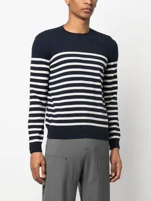 A.p.c. Striped Knitted Jumper