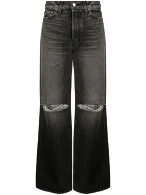 Amiri Whiskering Jeans For Women