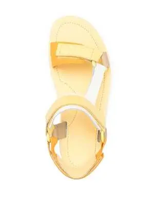 Camper Oruga Up Open Toe Sandals - Yellow