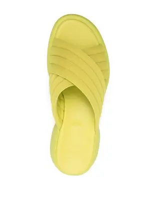 Camper Spiro Crossover-strap Sandals - Green