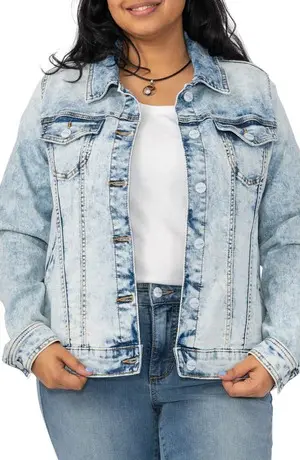 SLINK JEANS SLINK Jeans Denim Trucker Jacket Delilah