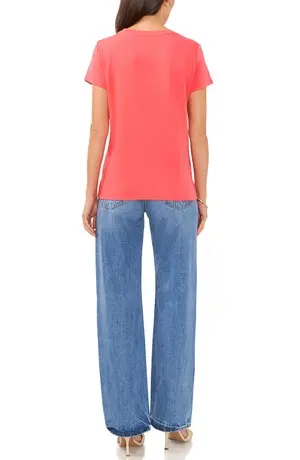 Vince Camuto Relaxed Fit Jersey T-shirt