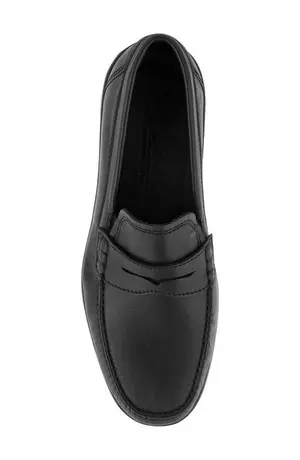 Ecco S Lite Penny Loafer - Black