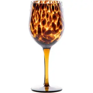 JULISKA Puro Tortoiseshell Pattern Wine Glass