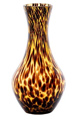 JULISKA Puro Tortoiseshell Pattern Glass Carafe - Brown
