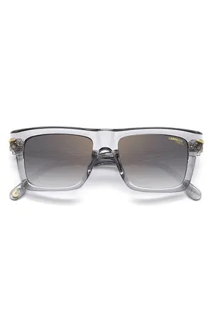 Carrera Eyewear 54mm Rectangular Sunglasses - Grey