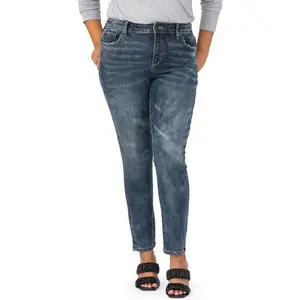 SLINK JEANS High-rise Ankle Skinny Jeans - Emory