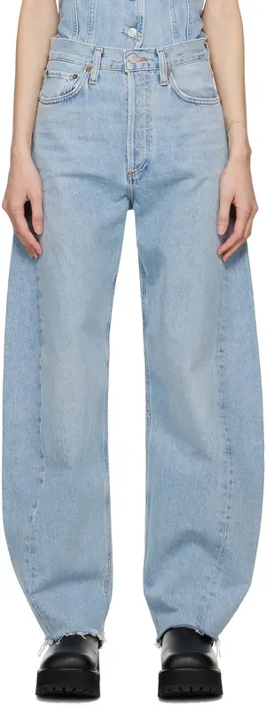 AGOLDE AGOLDE Blue Luna Pieced Jeans - Void