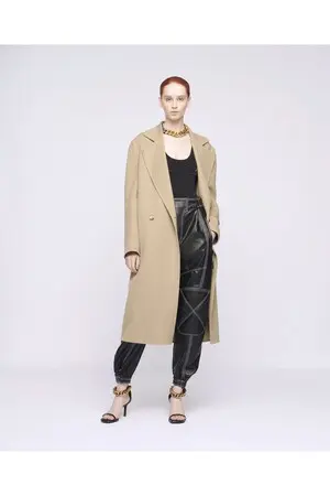 Stella McCartney Double-breasted Wool Coat