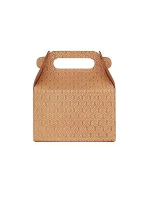 Saint Laurent Take Away Box Bag - Brown