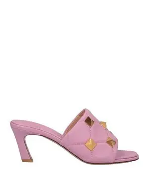 Valentino Garavani 11. Leather Sandals - Pink