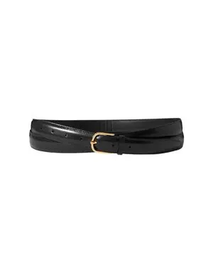 TOTEME Glossed-leather Belt