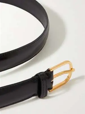TOTEME Glossed-leather Belt