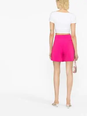 BLUGIRL Box-pleated Wide Leg Shorts