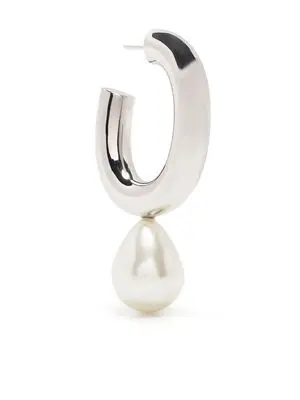 Simone Rocha Pearl Hoop Earrings