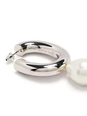 Simone Rocha Pearl Hoop Earrings