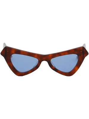 Marni Fairy Pool Triangular-frame Sunglasses