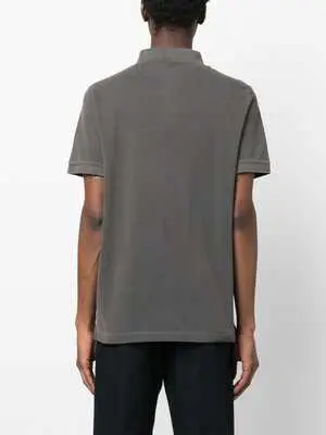 Stone Island Compass-logo Polo Shirt - Grey