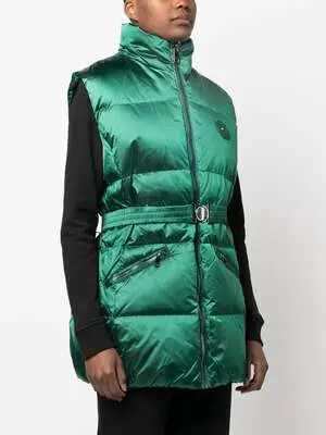 Tommy Hilfiger Logo-patch Padded Gilet - Green