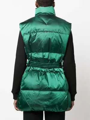 Tommy Hilfiger Logo-patch Padded Gilet - Green