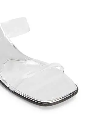 GIUSEPPE ZANOTTI Transparent Mid-block Sandals