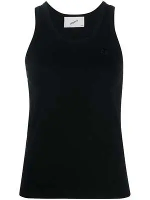 Coperni U-neck Tank Top - Black