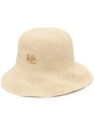RUSLAN BAGINSKIY Ruslan Baginskiy Embroidered Logo Bucket Hat
