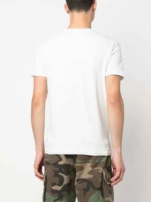 Polo Ralph Lauren Logo-embroidered Cotton T-shirt - White