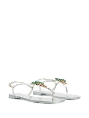 GIUSEPPE ZANOTTI Venice Beach Flat Sandals