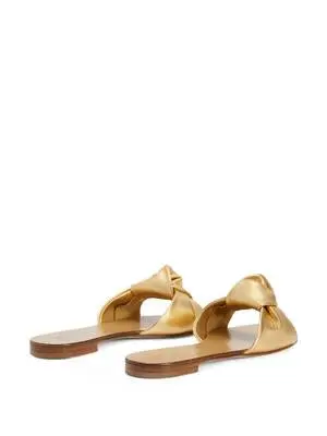 GIUSEPPE ZANOTTI Aycha Knot Flat Sandals