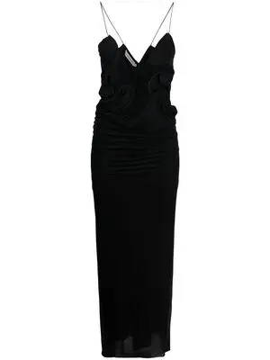 Christopher Esber Moulded Venus Maxi Dress - Black