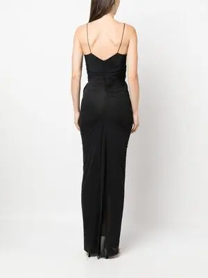 Christopher Esber Moulded Venus Maxi Dress - Black