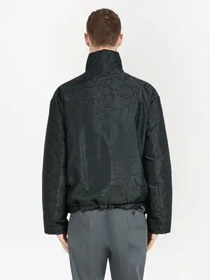 FERRAGAMO Floral Print Bomber Jacket