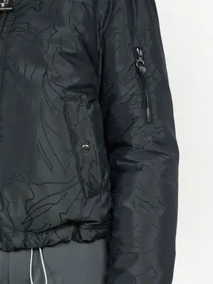 FERRAGAMO Floral Print Bomber Jacket