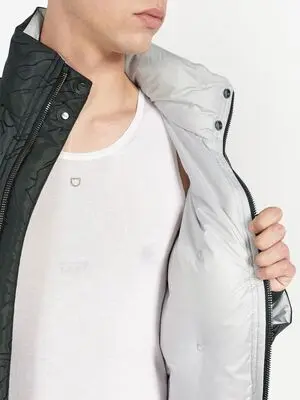 FERRAGAMO Floral Print Bomber Jacket