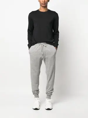 TOM FORD Round-neck Long-sleeve T-shirt - Black