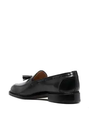 TRICKER'S Tassel-detail Leather Loafers - Black