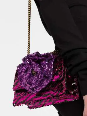 Kurt Geiger Small Shoreditch Sequin Cross Body Bag