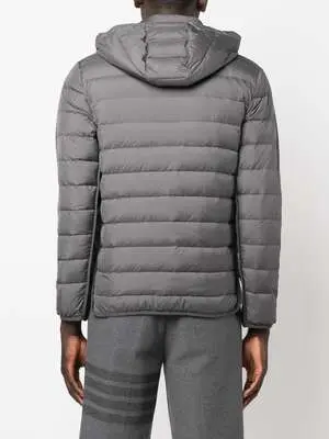 Thom Browne Zip-front Padded Jacket - Grey