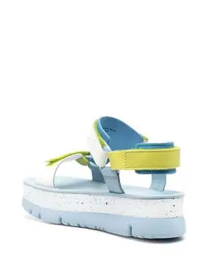 Camper Platform Sandals - Blue