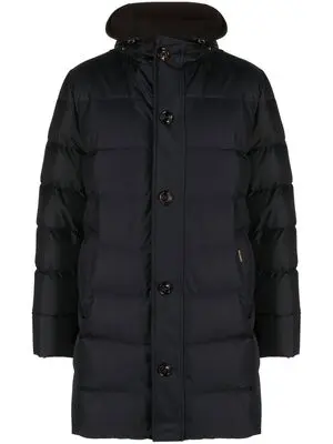 MOORER Drawstring Hood Padded Coat