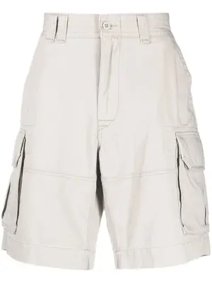 Polo Ralph Lauren Logo-patch Cotton Cargo Shorts - Neutrals