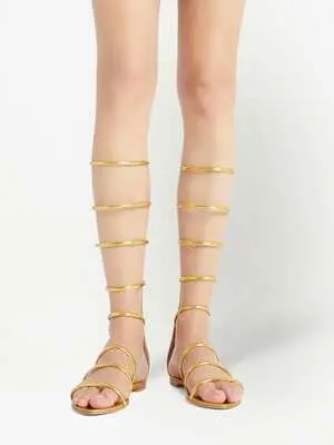 GIUSEPPE ZANOTTI Super Intrigo Gladiator Sandals - Gold