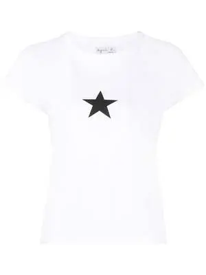 AGNÈS B. Star-print T-shirt - White