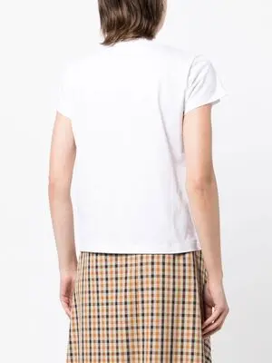 AGNES B. Star-print T-shirt - White