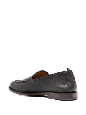 Officine Creative Airto Leather Penny Loafers - Brown