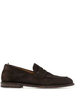 Officine Creative Opera Suede Penny Loafers